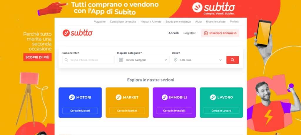 Centro assistenza Subito.it: numero di telefono, chat, email