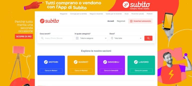 Centro assistenza Subito.it: numero di telefono, chat, email