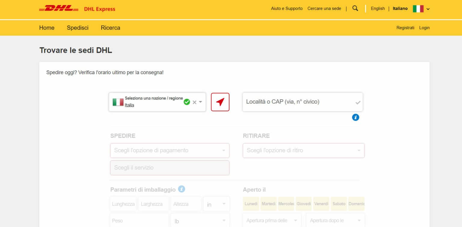 DHL servizio clienti: telefono, mail e contatti dell'assistenza