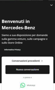 Servizio assistenza clienti Mercedes-Benz