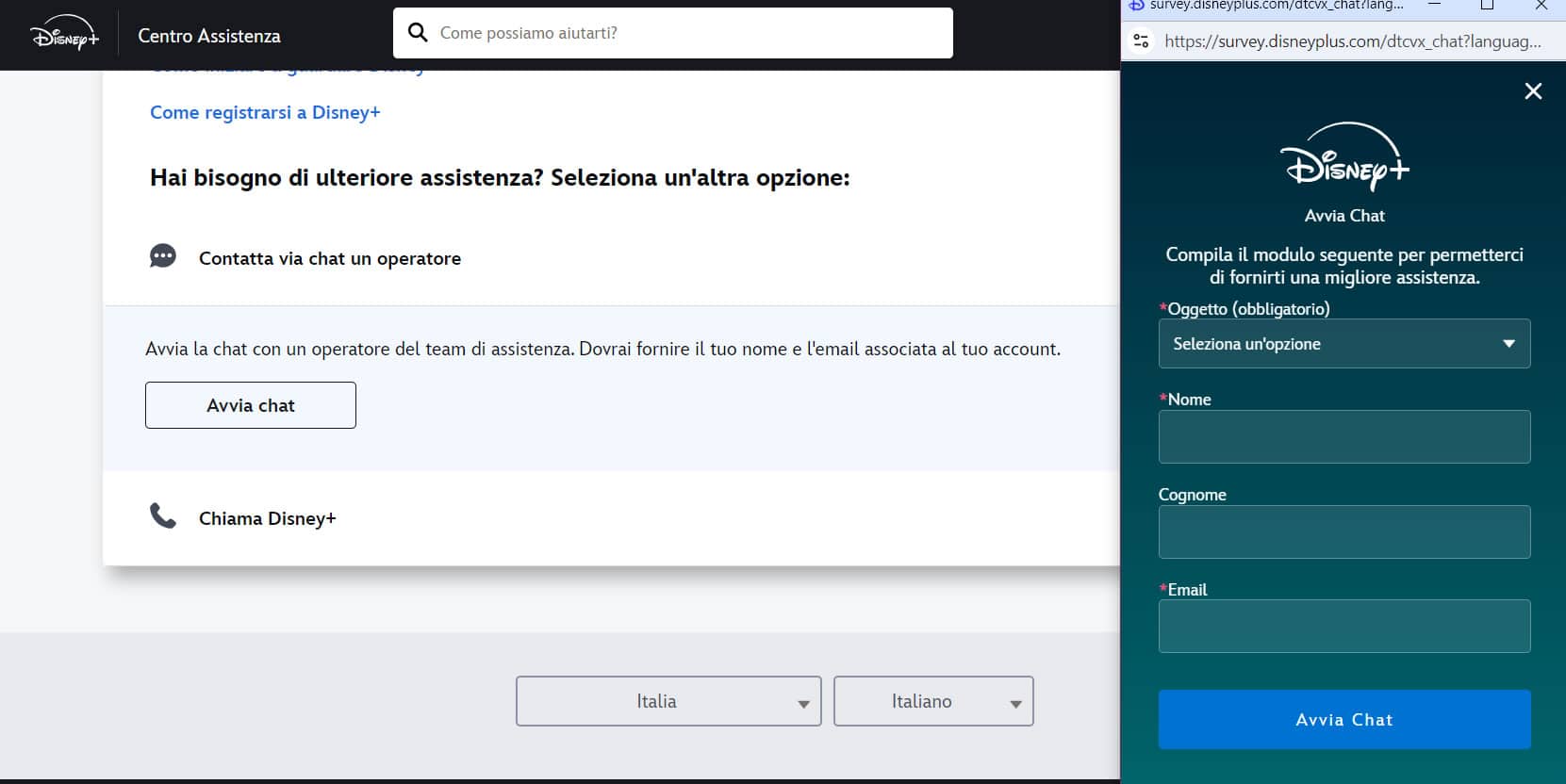 Disney Plus assistenza: numero e contatti del servizio clienti