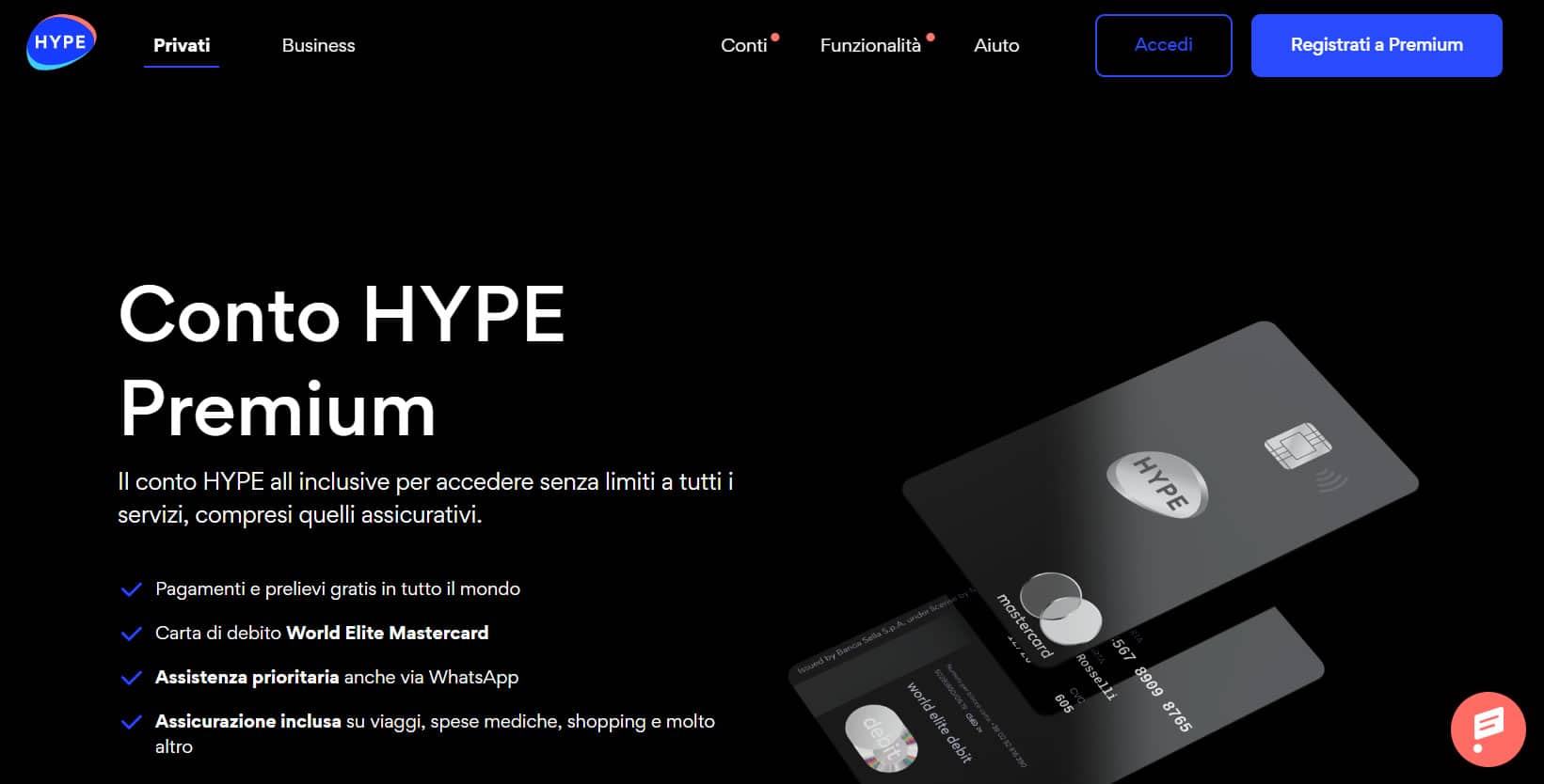 Assistenza HYPE: telefono, WhatsApp e chat del servizio clienti